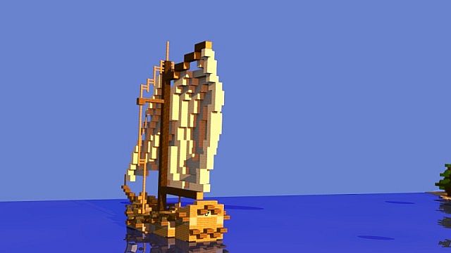 small ship Minecraft Map