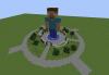 Steve Statue Spawn Minecraft Map
