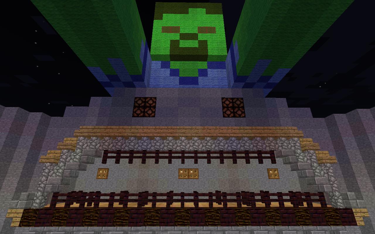 Zom-Bridge *Zombie Shooting Game* Minecraft Map