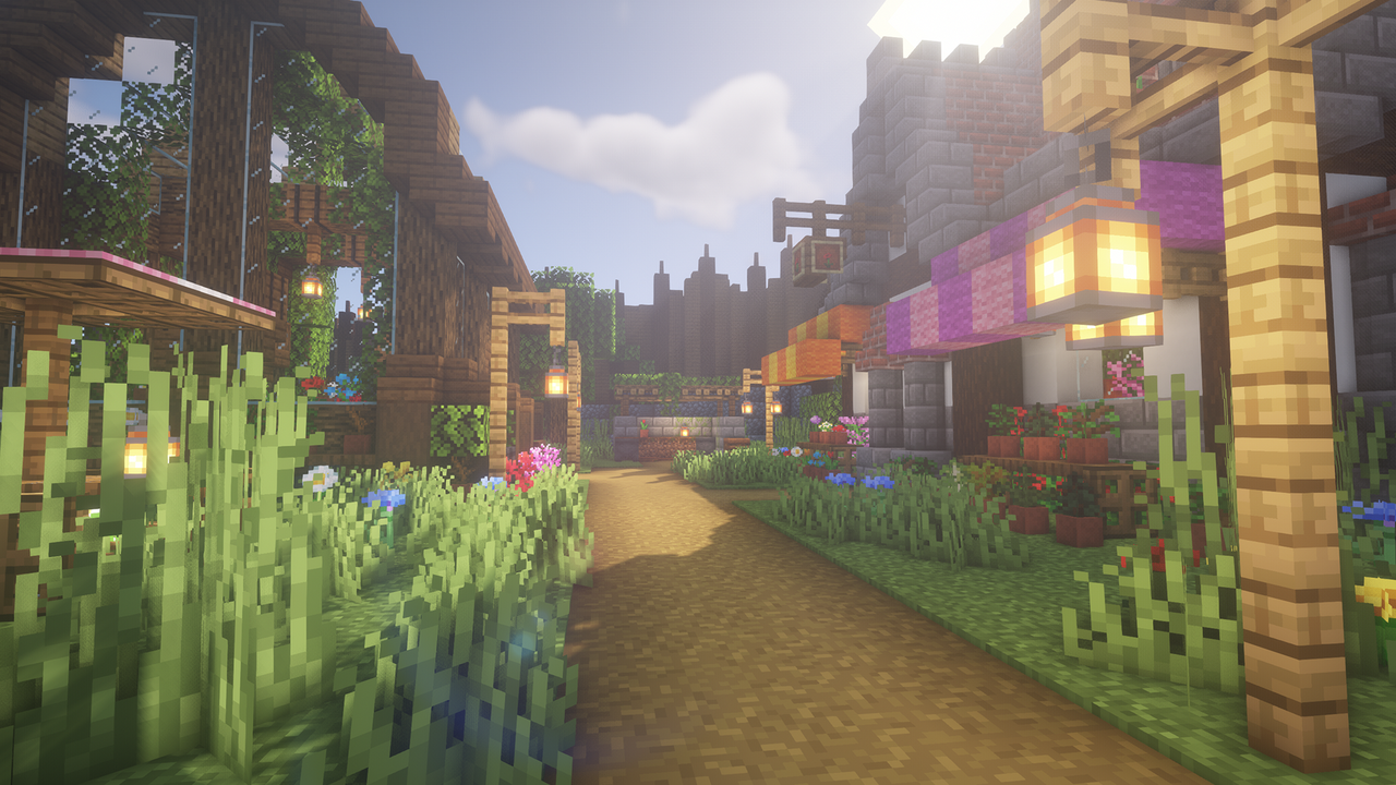 The Diamond Village - A Semi-Vanilla Server! Minecraft Server