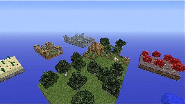 skycube survival Minecraft Map