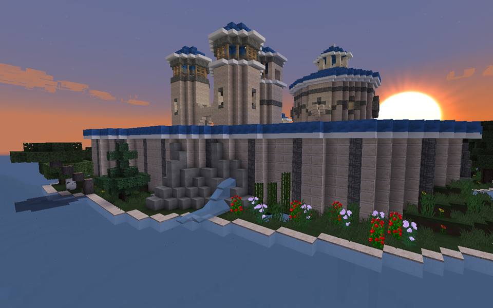 Atlantis over water Minecraft Map