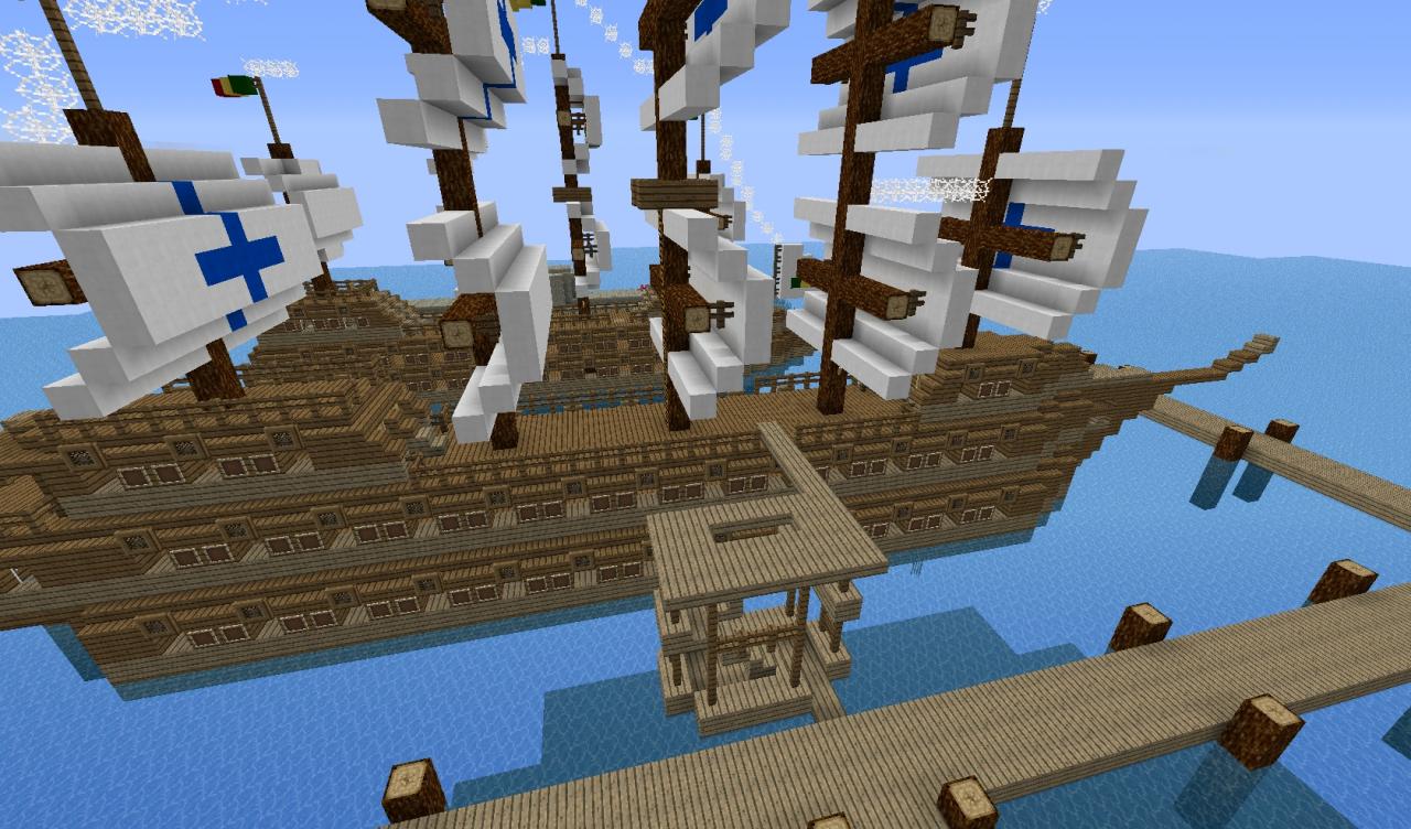 Ship Gallery Minecraft Map