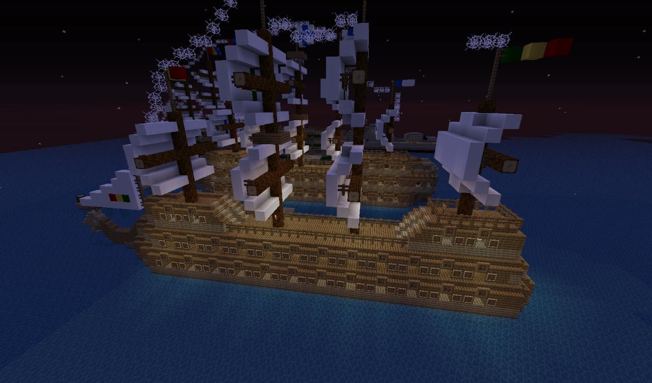 Ship Gallery Minecraft Map