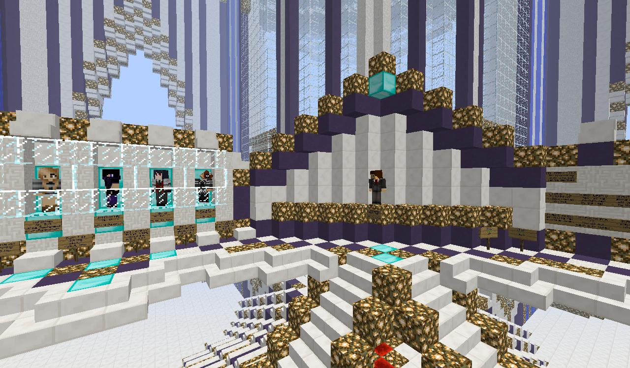 Riot-PvP Spawn Minecraft Map