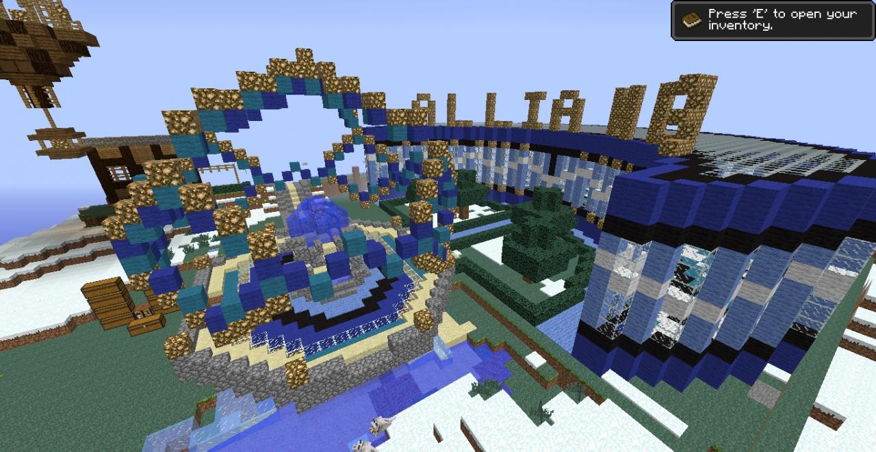 Survival w/ Fly build: Alliance Spawn Minecraft Map