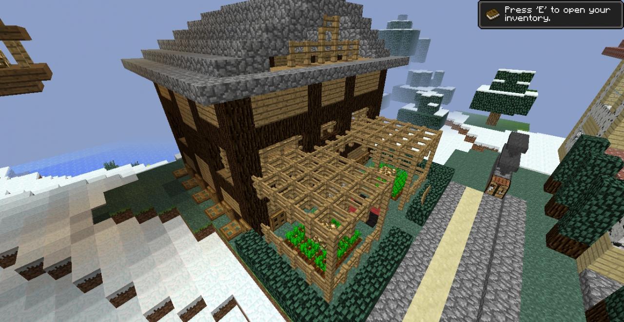 Survival w/ Fly build: Alliance Spawn Minecraft Map