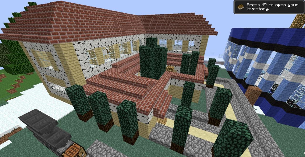 Survival w/ Fly build: Alliance Spawn Minecraft Map