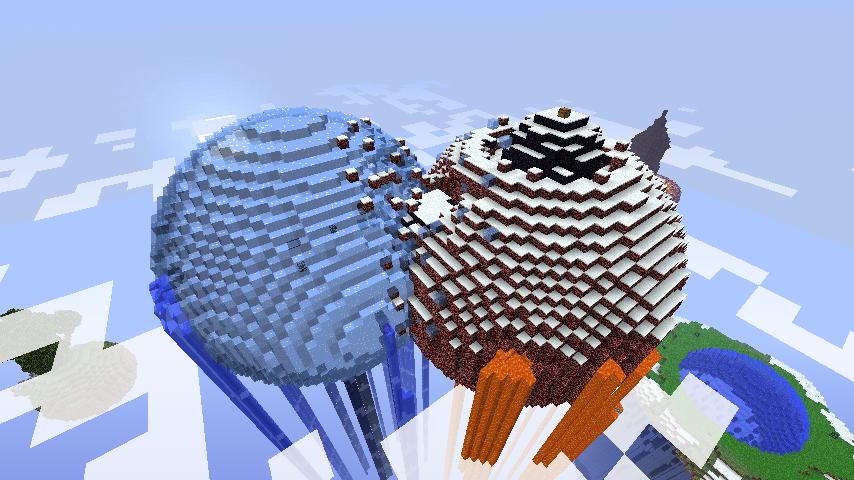 PLANETS COLLIDE Minecraft Map