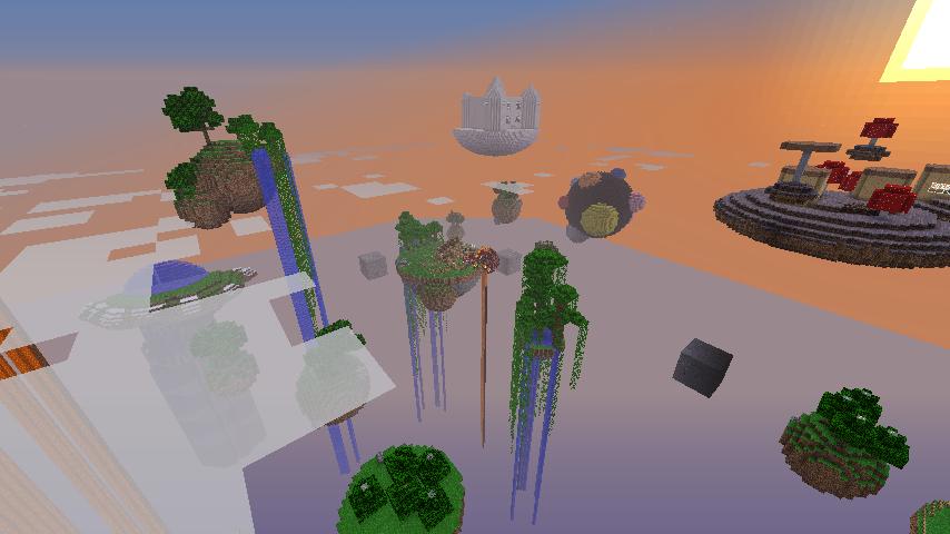 PLANETS COLLIDE Minecraft Map