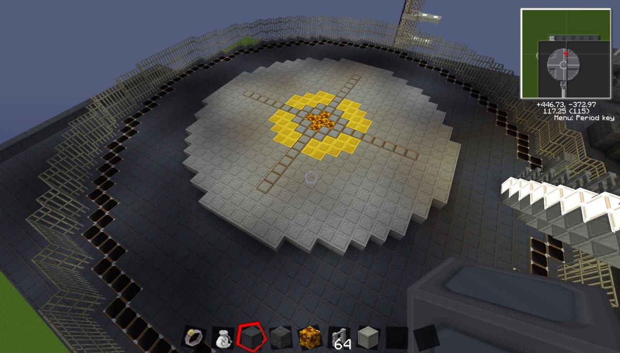 Aperture Science Laboratories in Tekkit Classic Minecraft Map