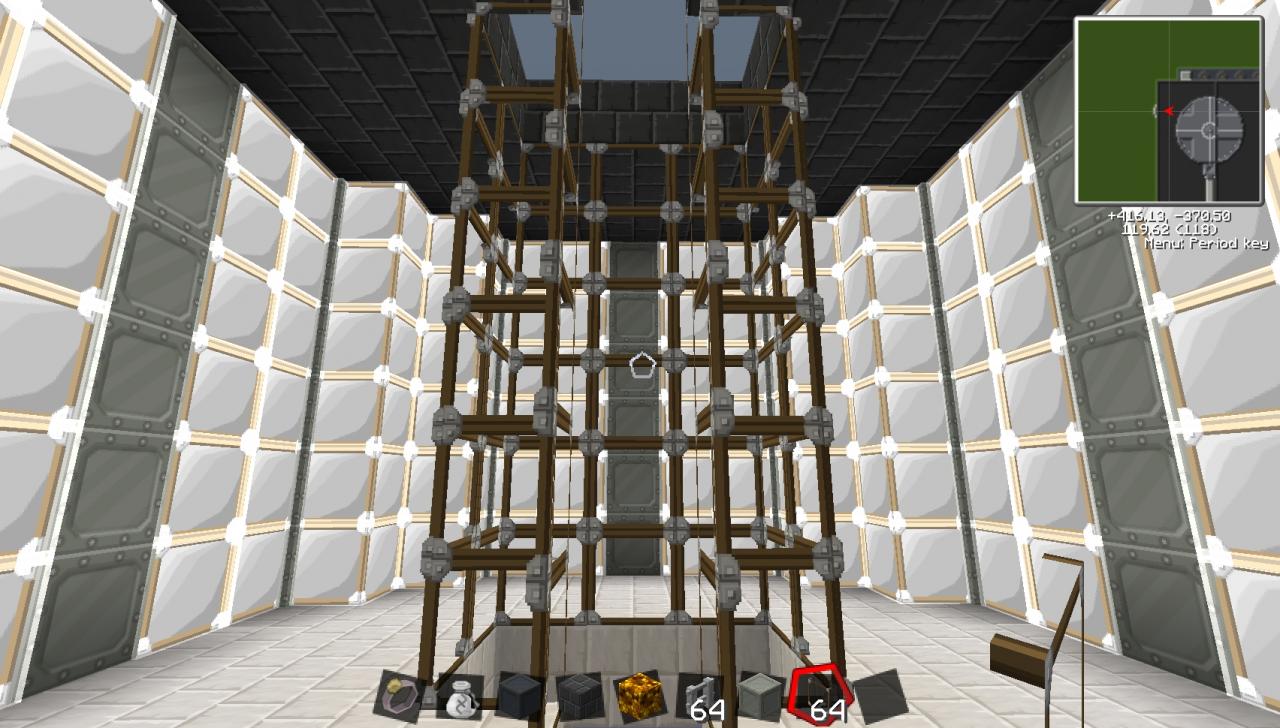 Aperture Science Laboratories in Tekkit Classic Minecraft Map