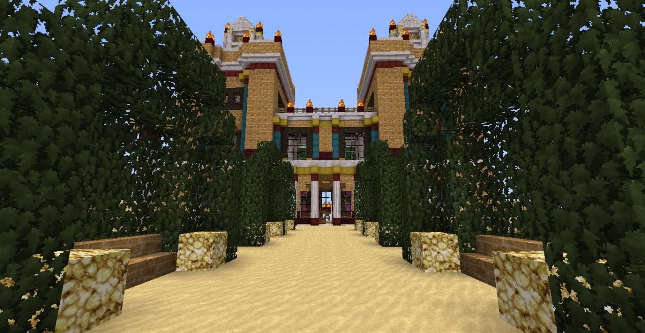 Roman Country villa Minecraft Map