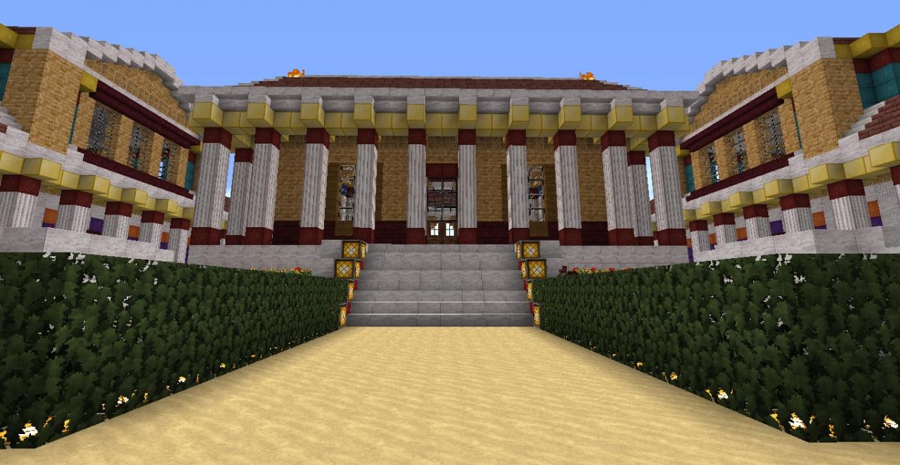 Roman Country villa Minecraft Map