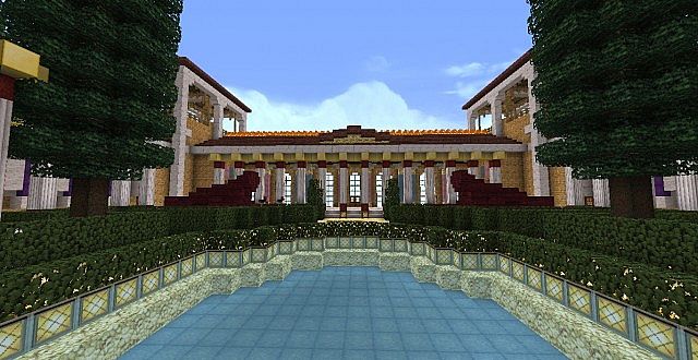 Roman Country villa Minecraft Map
