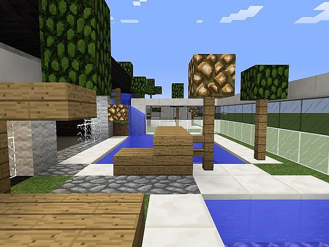 Crooked Modern Villa Minecraft Map