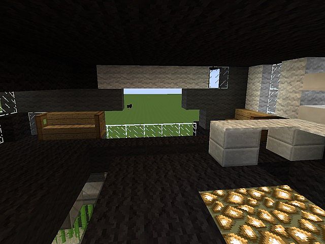 Crooked Modern Villa Minecraft Map