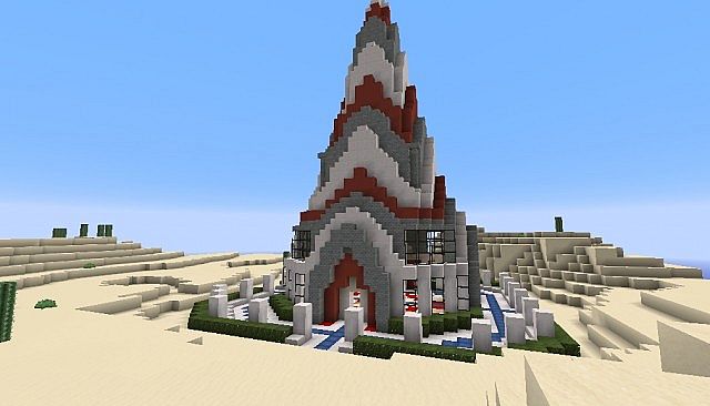 Build Warp Spawns Minecraft Map