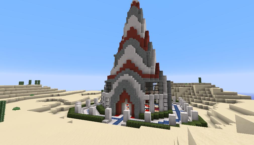 Build Warp Spawns Minecraft Map