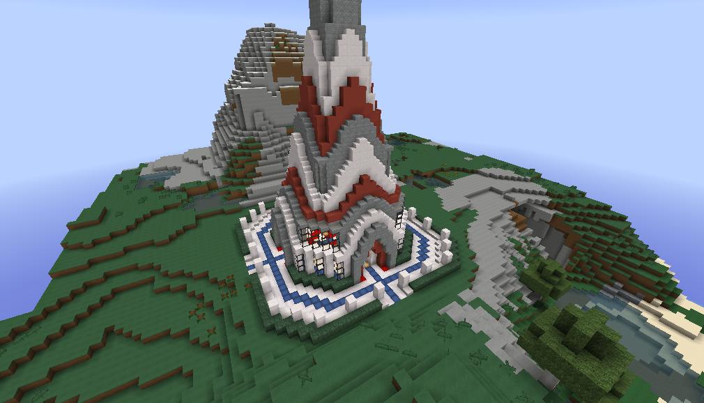 Build Warp Spawns Minecraft Map