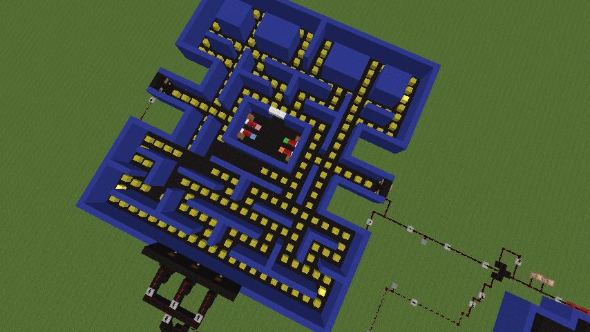 pac man Minecraft Map
