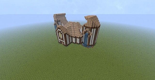 Wood Elf Cathedral/Church after feedback. Minecraft Map