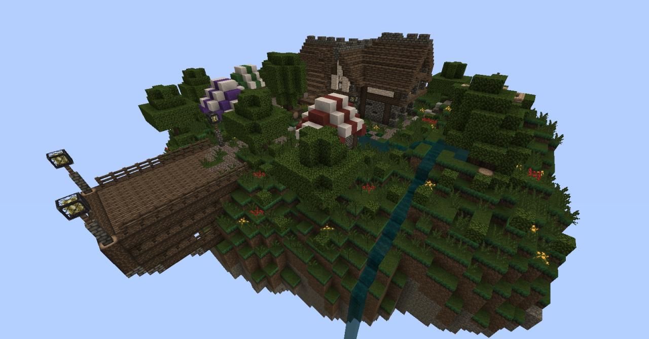 [Creative] FloatLands of Kanat's - Market Square of Kanat's Minecraft Map