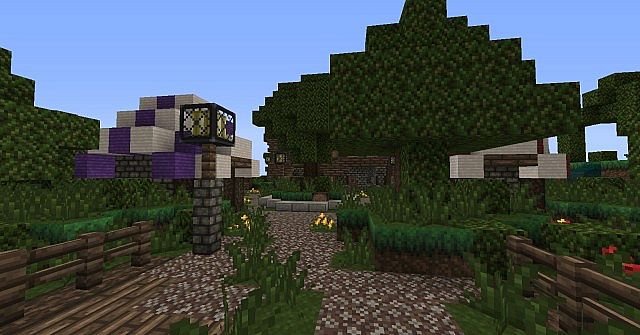 [Creative] FloatLands of Kanat's - Market Square of Kanat's Minecraft Map