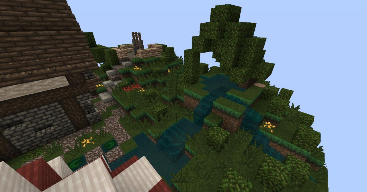 [Creative] FloatLands of Kanat's - Market Square of Kanat's Minecraft Map