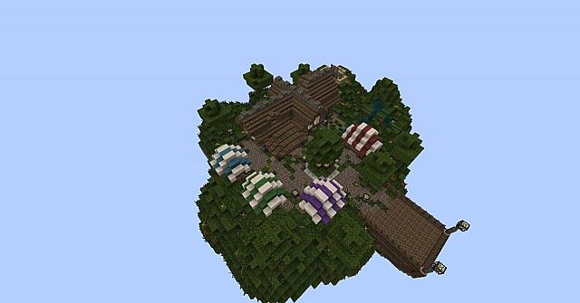 [Creative] FloatLands of Kanat's - Market Square of Kanat's Minecraft Map