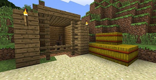 Small fishing house. Minecraft Map