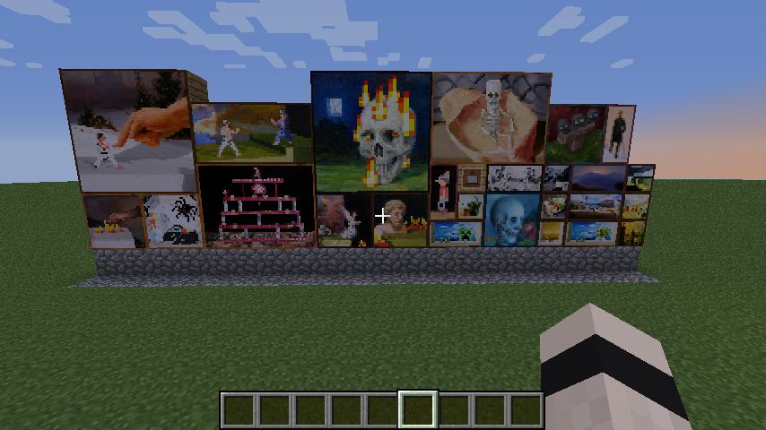 Texture Gallery Minecraft Map