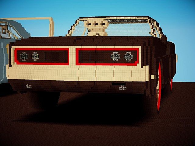 Dodge Charger 1969 VS Dodge Charger Daytona Minecraft Map