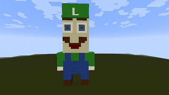luigi Minecraft Map