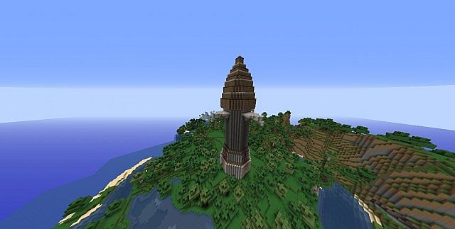 Epic tower for the Minecraft Map