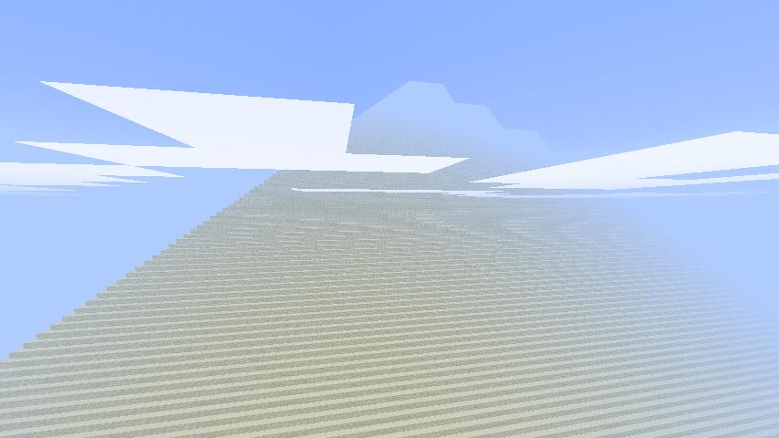 Water Island with giant pyramids Minecraft Map