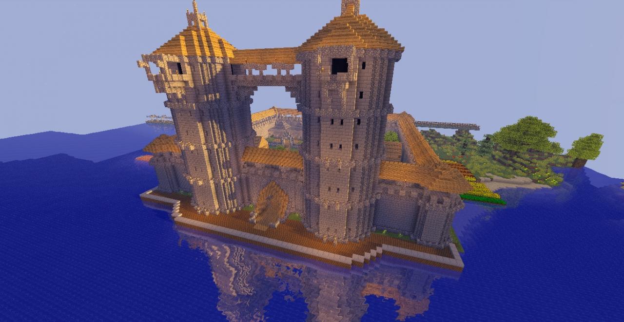 Castle Of Village Minecraft Map