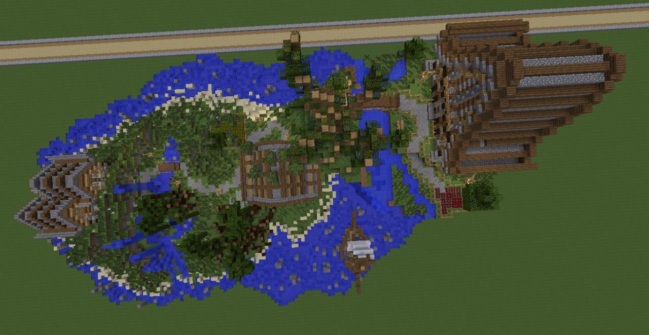 Mini adventure island Minecraft Map