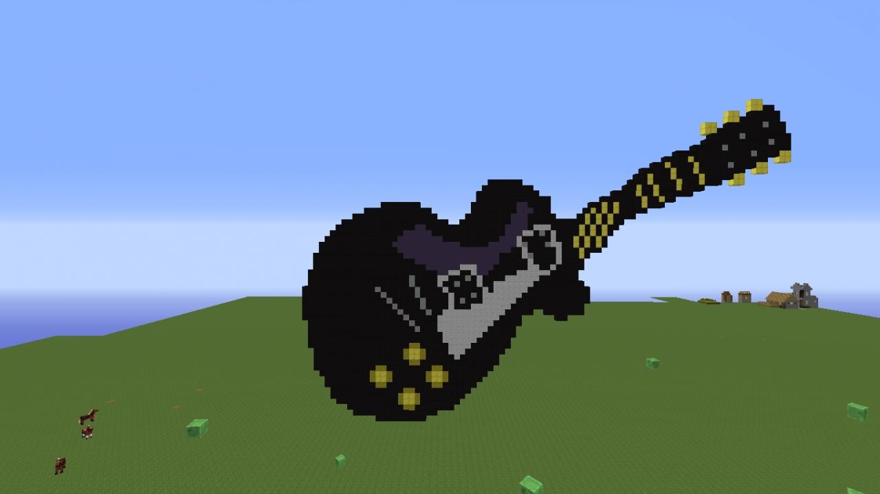 Guitar Minecraft Map