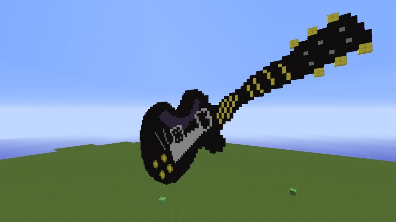 Guitar Minecraft Map