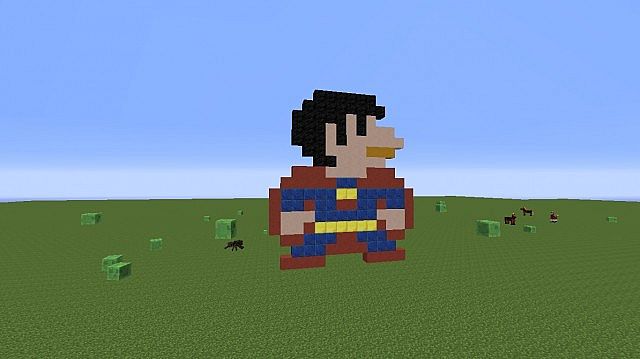 Superman Minecraft Map