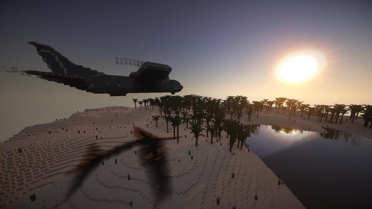 AC-130 - The most realistic AC-130 by E. Minecraft Map