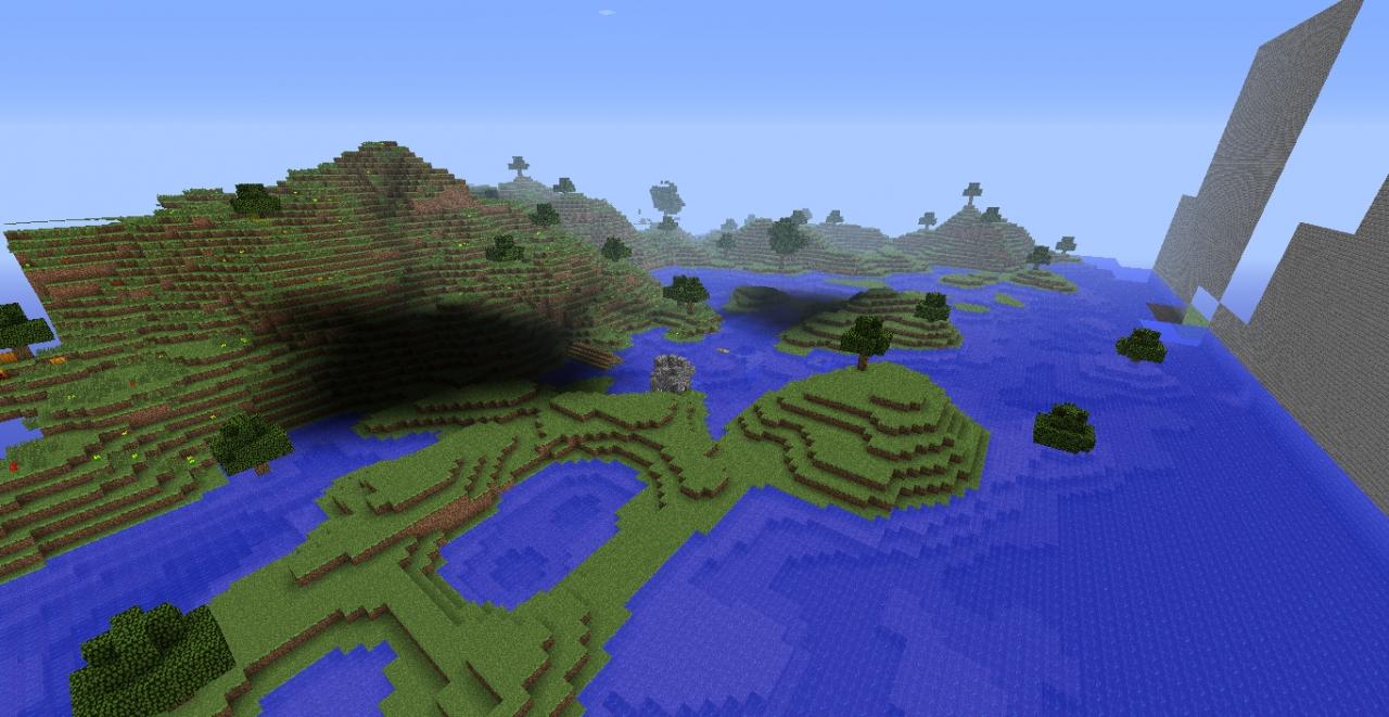 A Slice of the World Minecraft Map