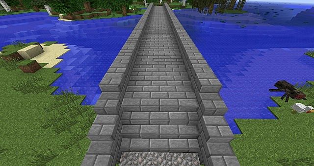 Bridge for you maps (DOWNLOAD SCHEMATIC!!!) Minecraft Map