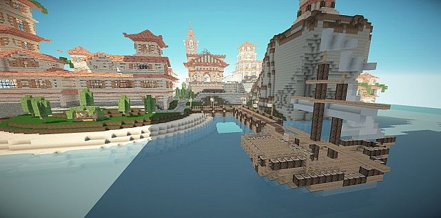 Piccolo Island| Small Italian Style Island Minecraft Map