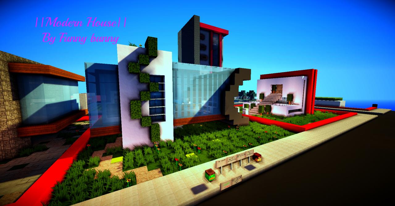 ||Modern house|| [ABG] Minecraft Map