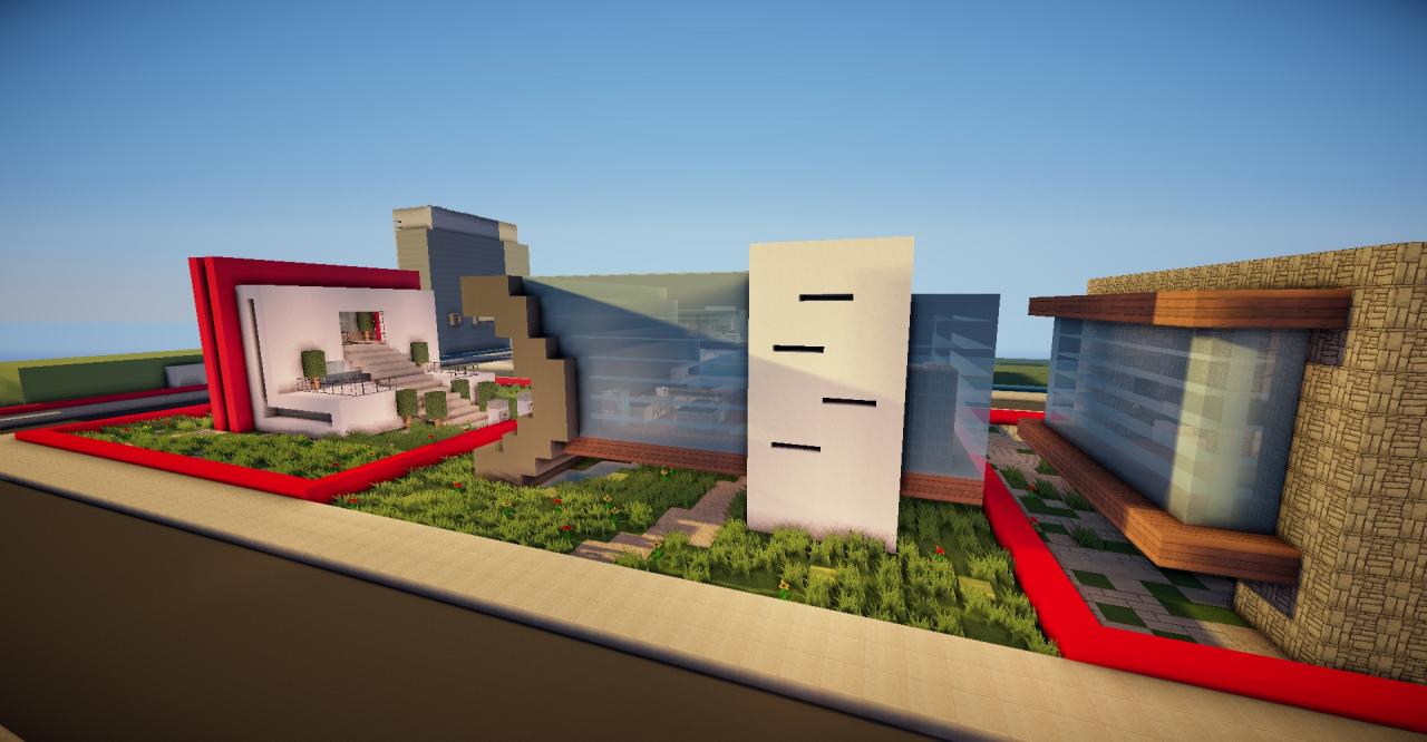 ||Modern house|| [ABG] Minecraft Map