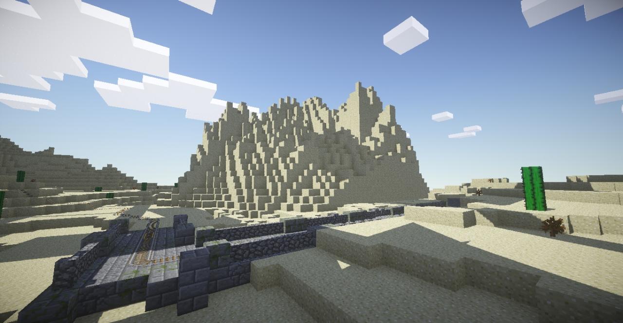 Seeker Coaster [Roller Coaster][Emerald seeker] Minecraft Map