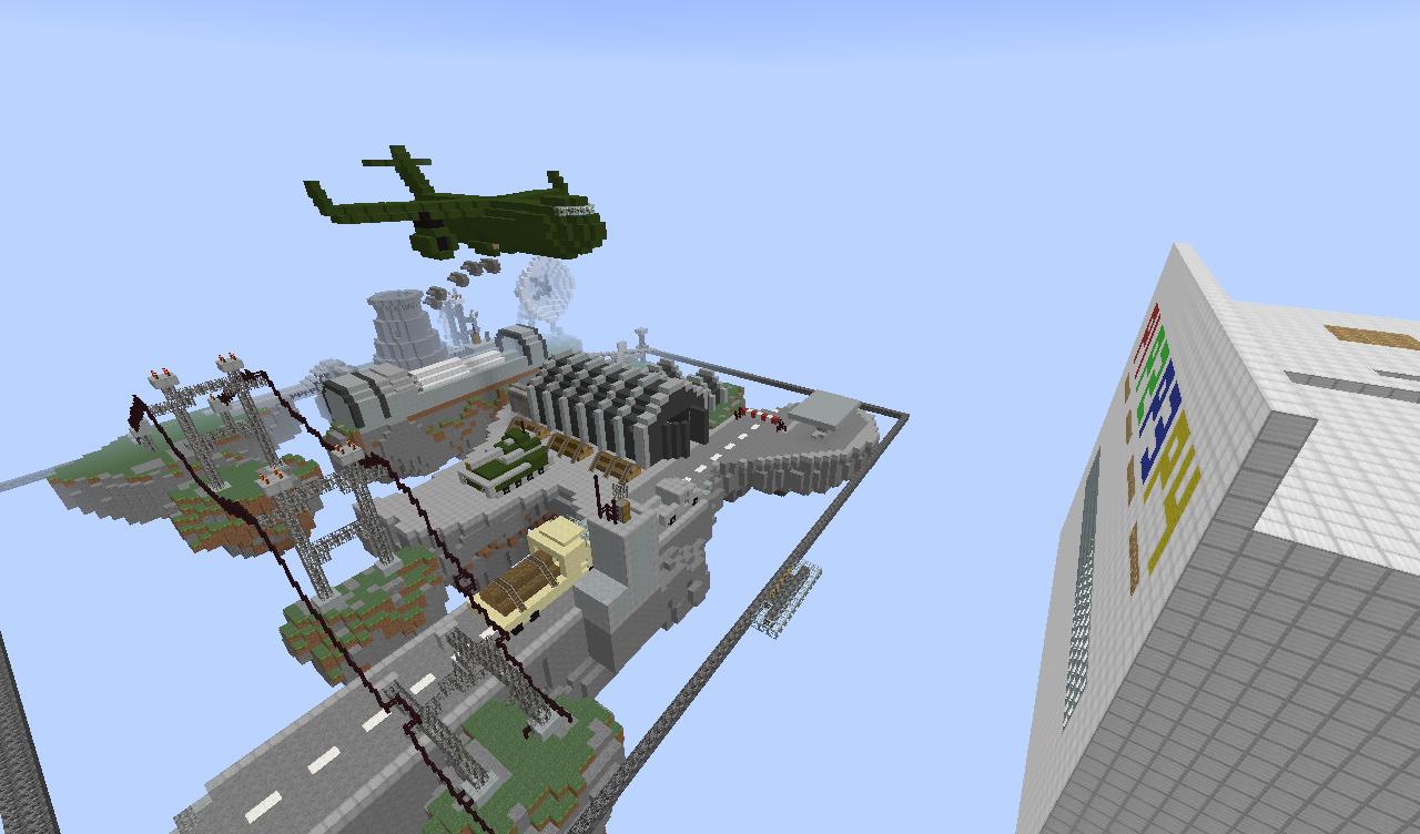 Fallout map by Imblue_ and xXjoostXx Minecraft Map