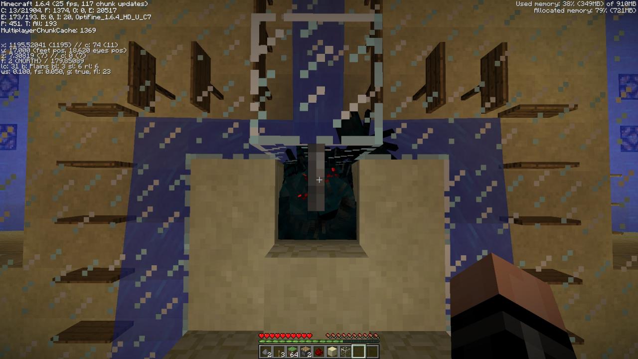 9x Cave Spider Spawner XP Farm Minecraft Map